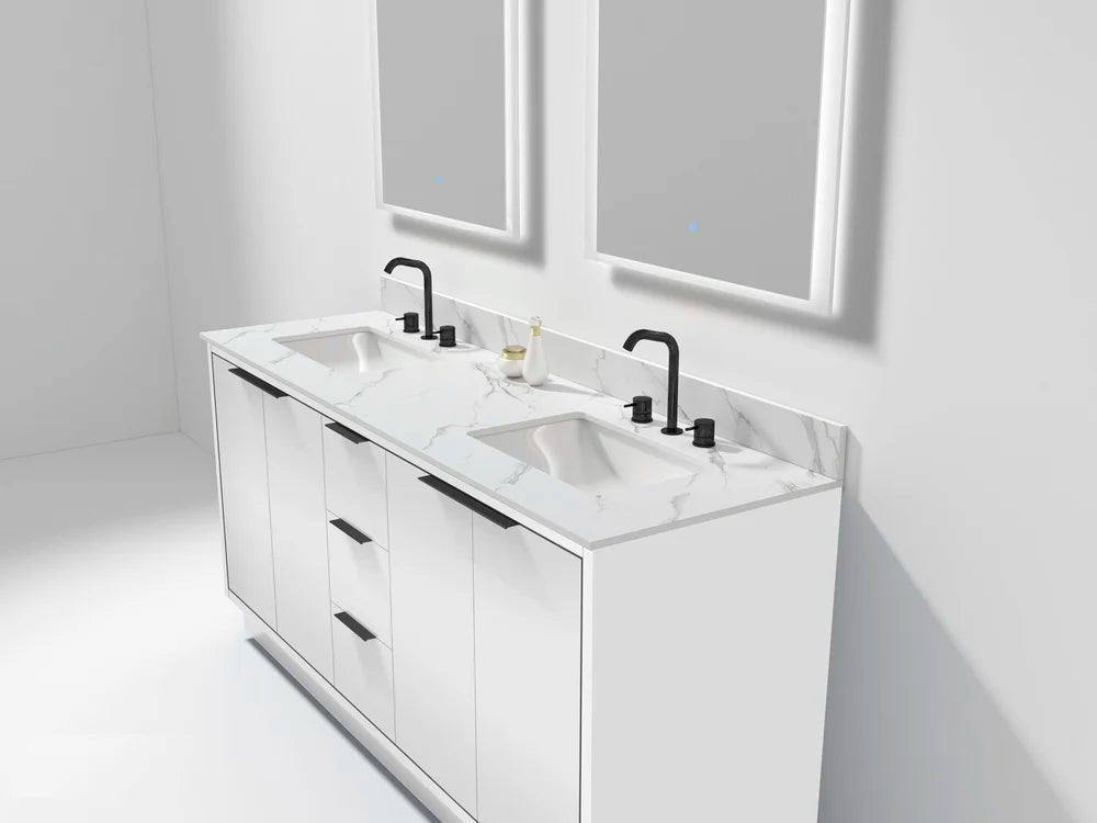 GRANDE-60D-WHTMBK – Elite Kitchen and Bath